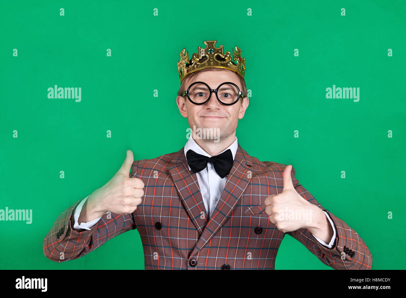 King of Nerds Stock Photo - Alamy