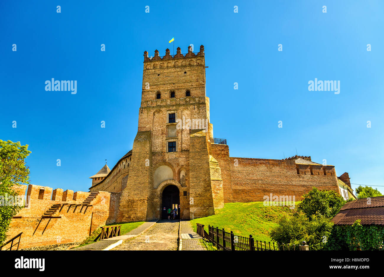 View of Lubart Castle in Lutsk - Ukraine Stock Photo - Alamy