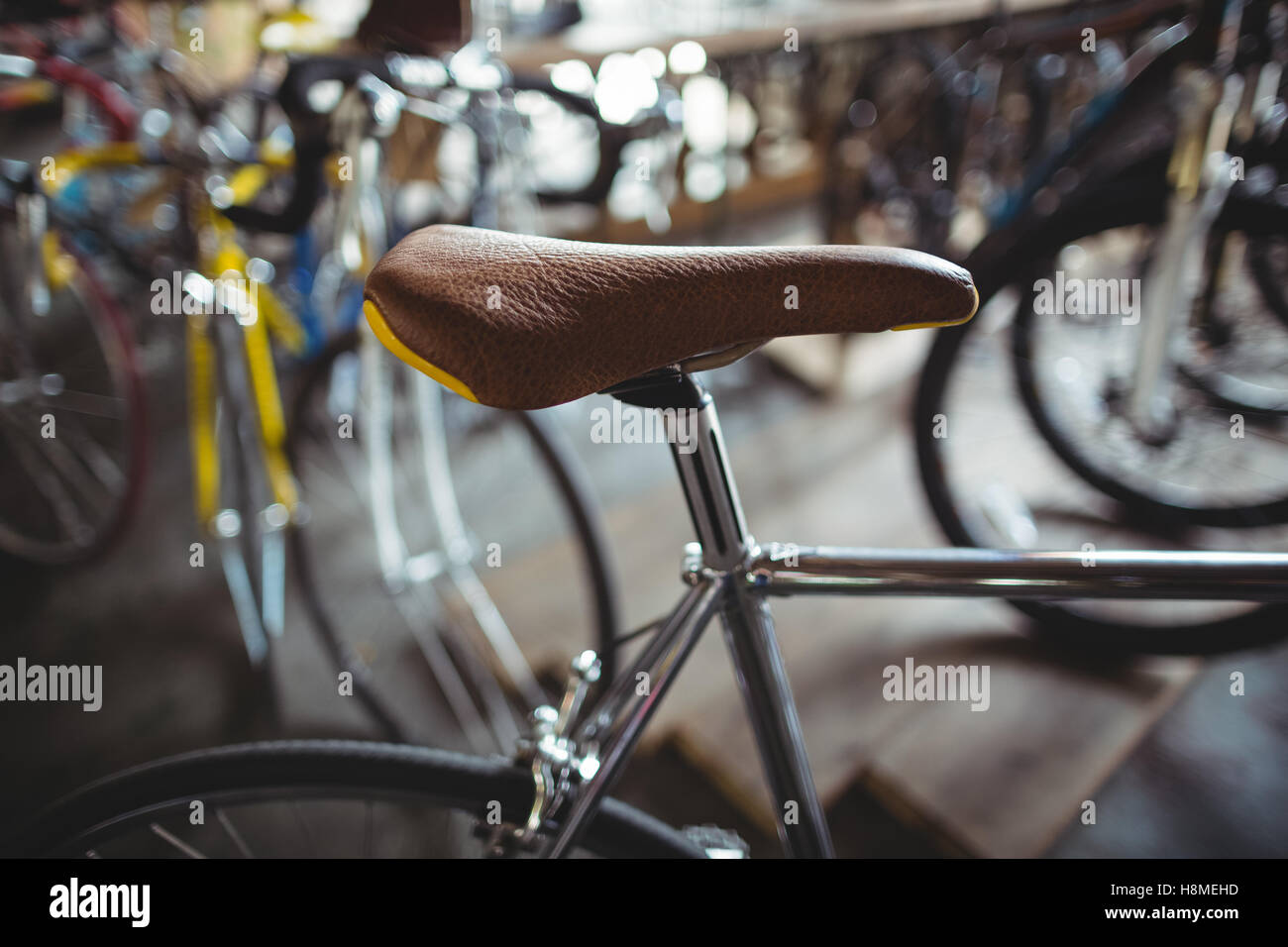 Close-up of bicycle Stock Photo - Alamy