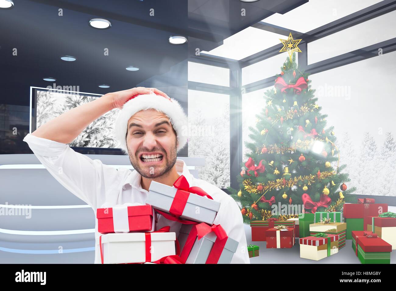 Christmas frustrated hi-res stock photography and images - Alamy