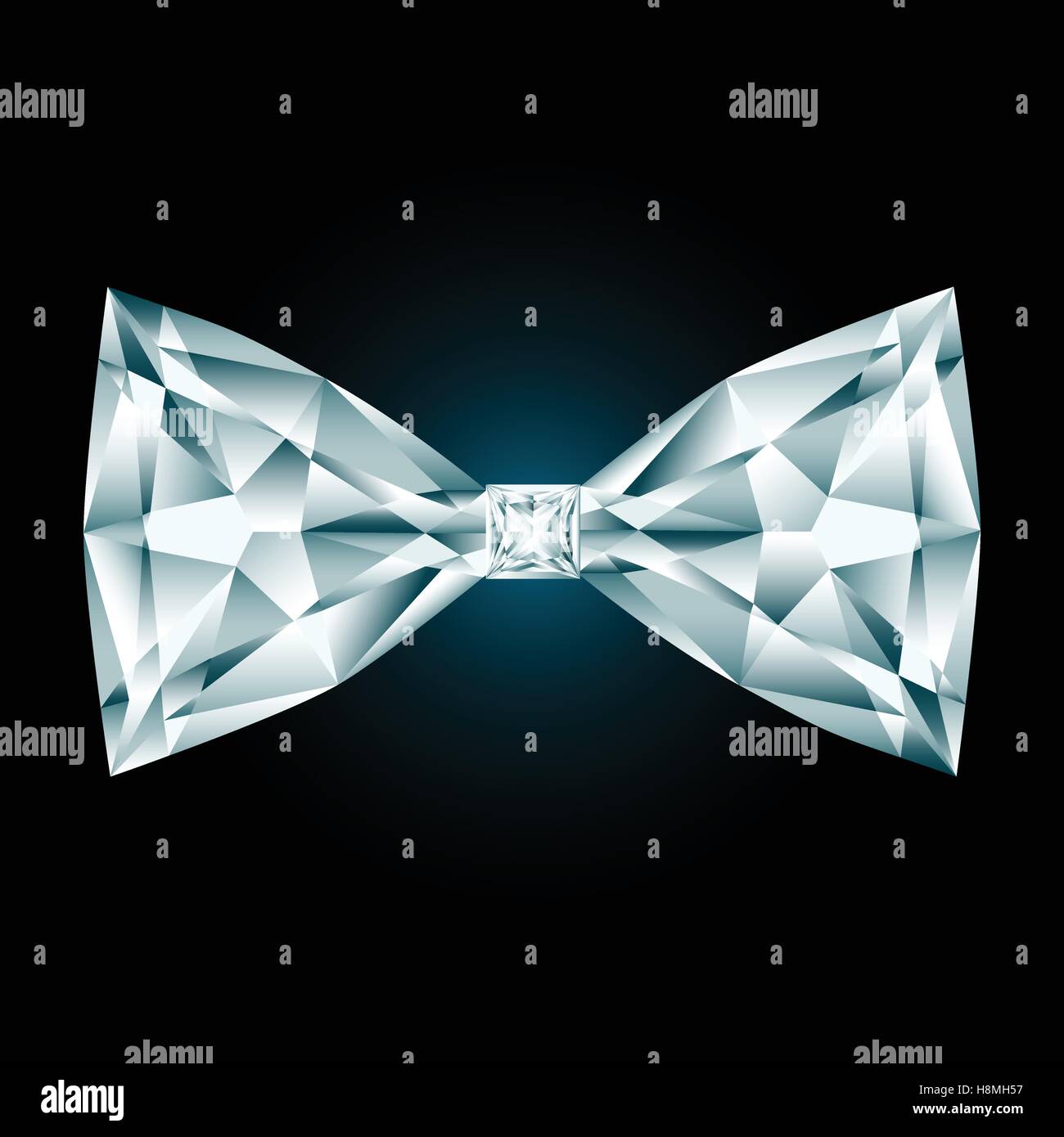 Black background bow tie Stock Vector Images - Alamy