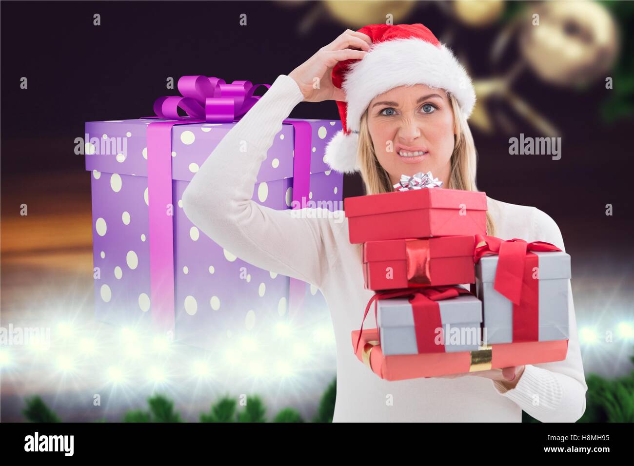 Confused woman hi-res stock photography and images - Alamy