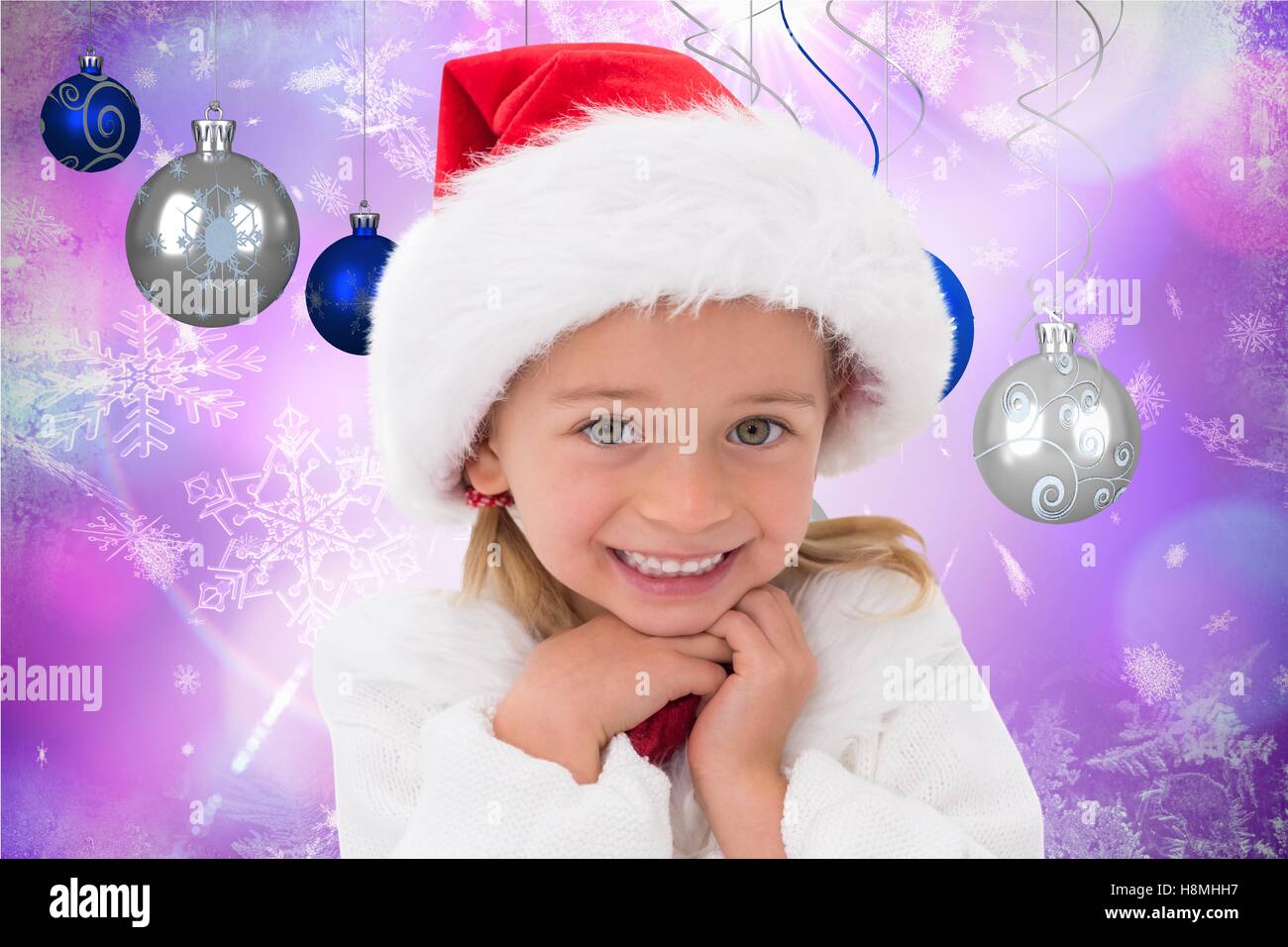 Santa hat cut out hi-res stock photography and images - Alamy