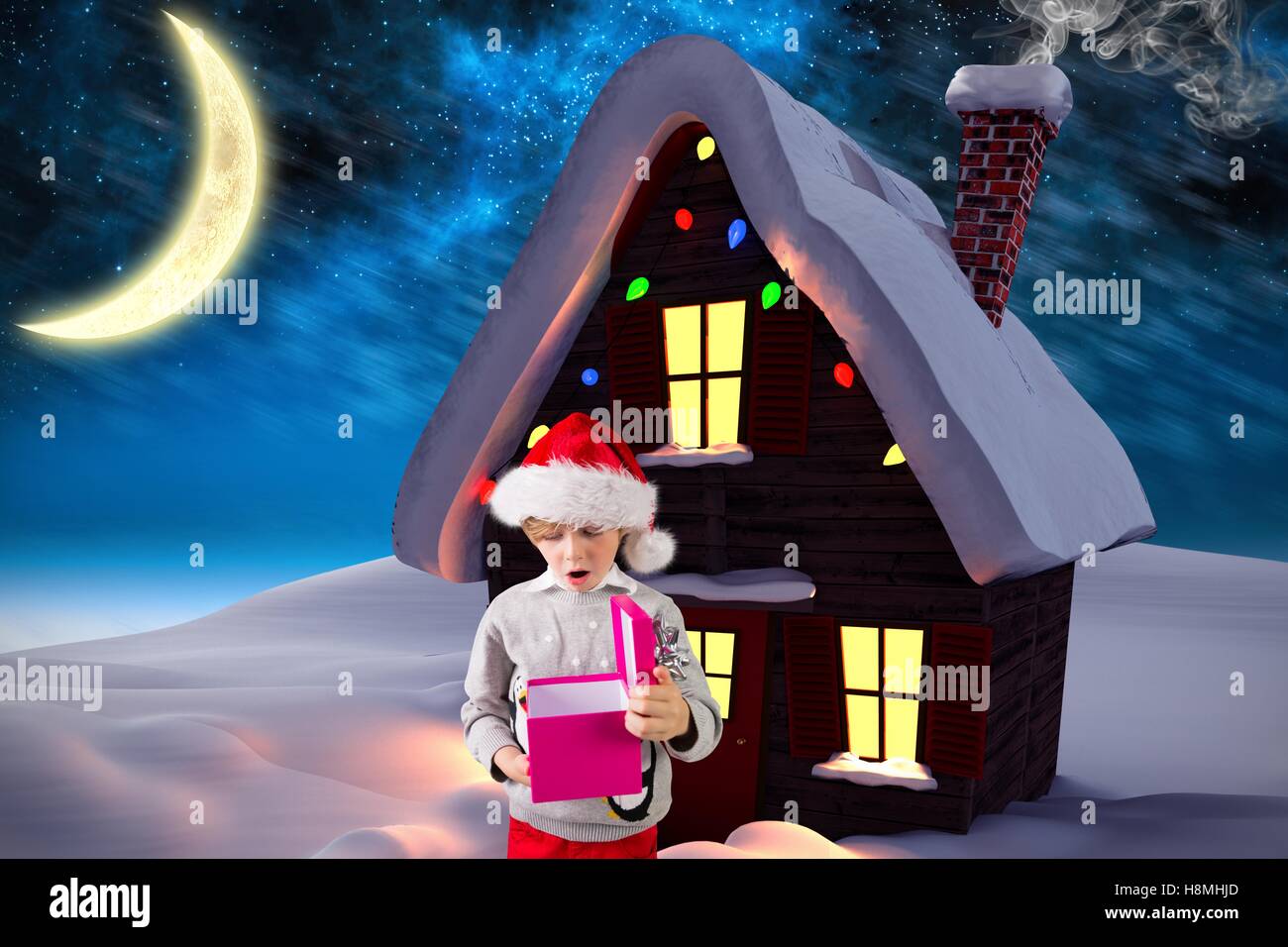 Smiling boy looking decorated hi-res stock photography and images - Alamy