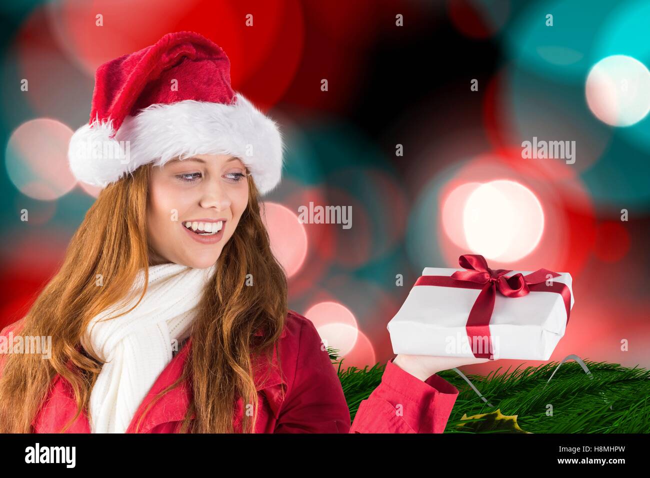 Beautiful woman presenting black hi-res stock photography and images ...