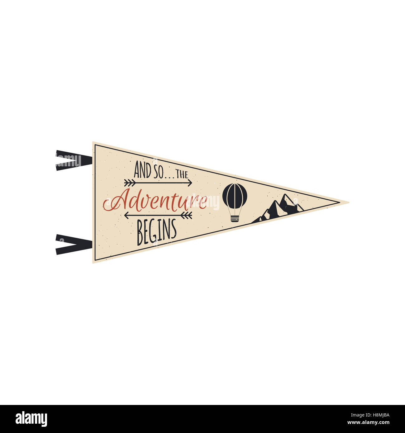 Vintage Pennant Flag