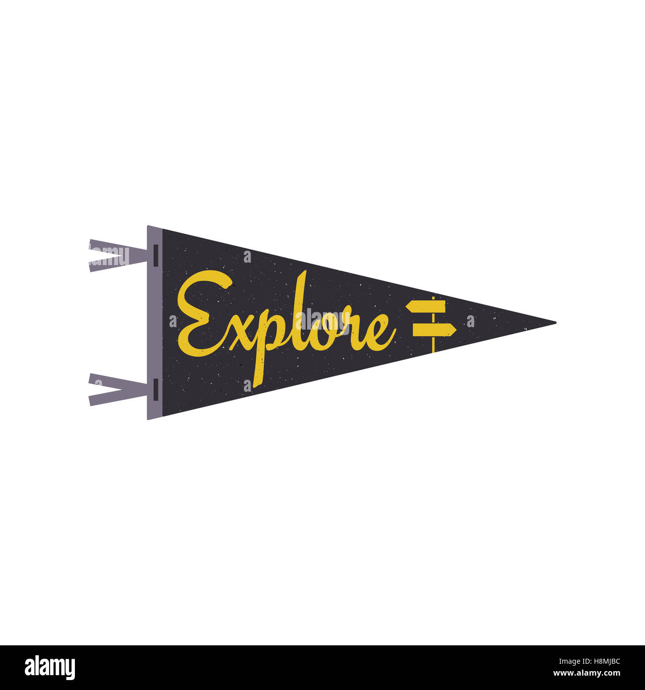 Pennant Template Print