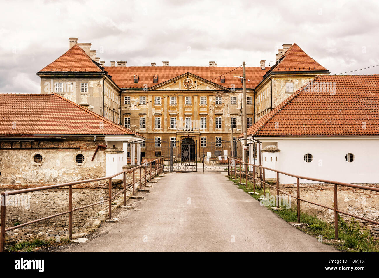 Beautiful castle in Holic, Slovak republic. Cultural heritage ...