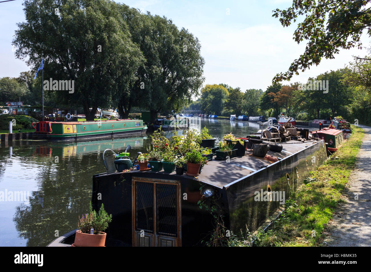 Springfield Marina River Lea River High Resolution Stock Photography ...