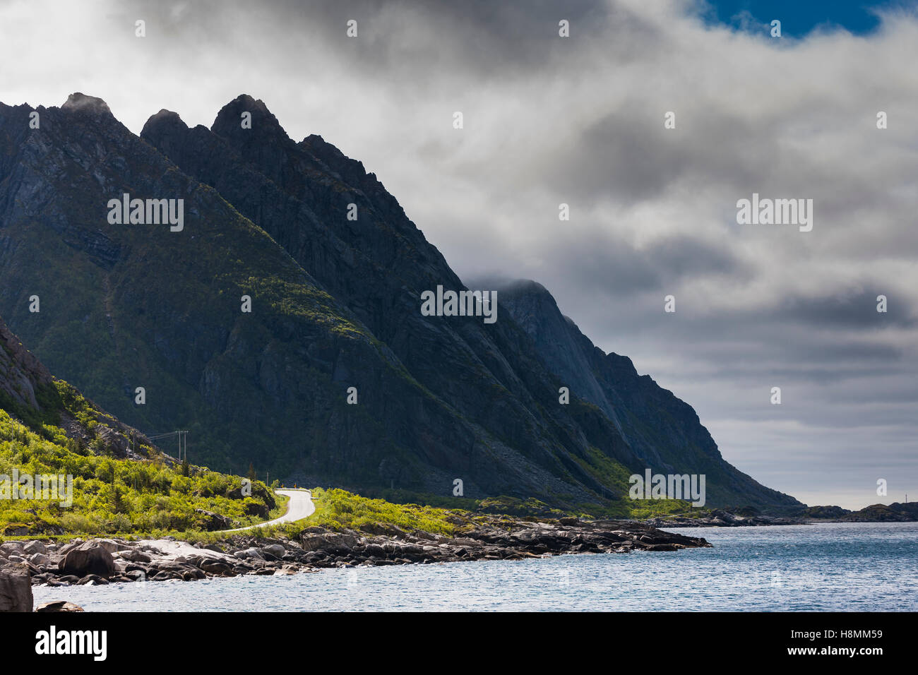 Norwegian Spring, Lofoten Islands, Norway. The seasons bring dramatic ...