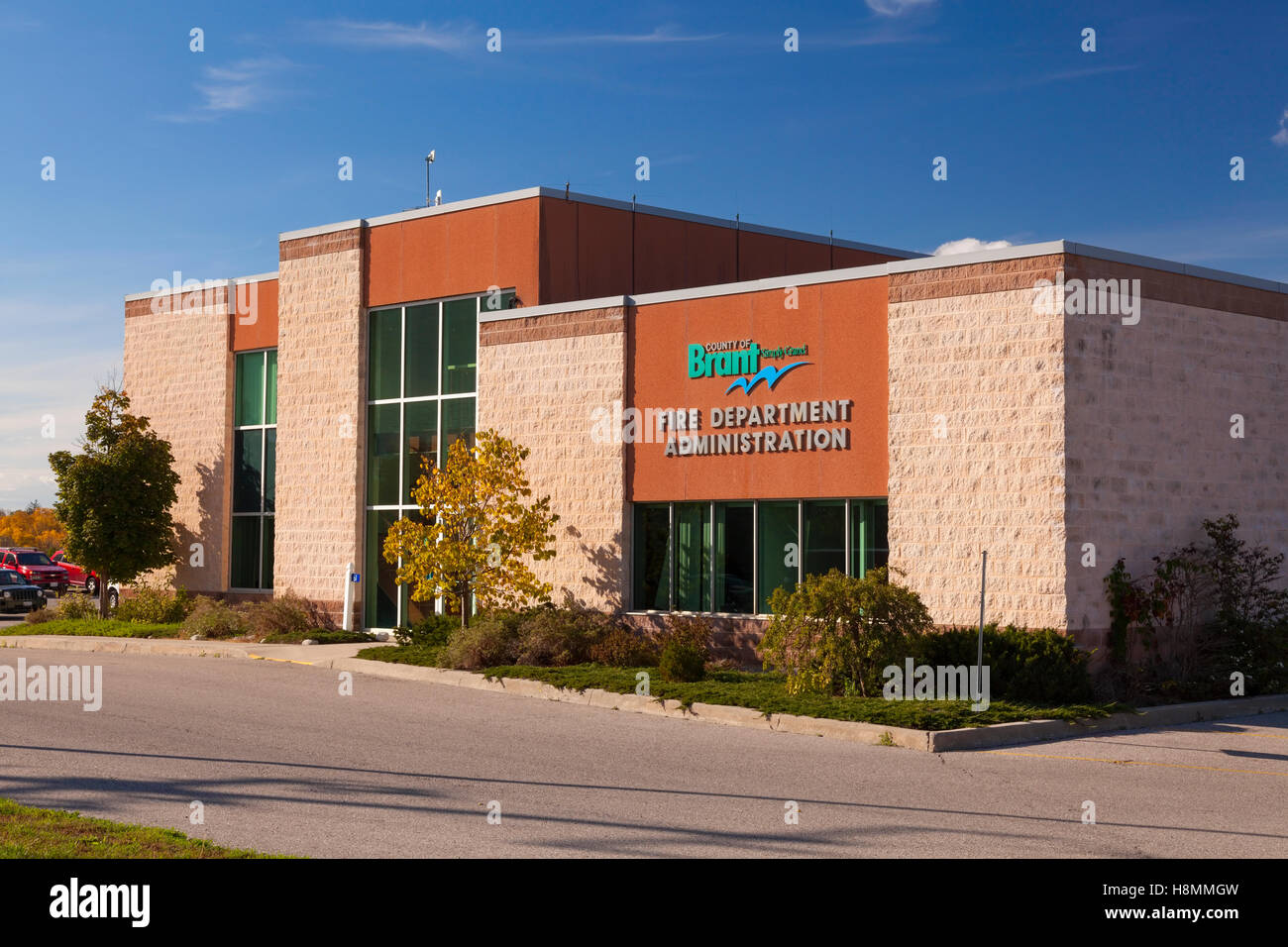 The Paris Fire Station in Paris, Ontario, Canada Stock Photo - Alamy