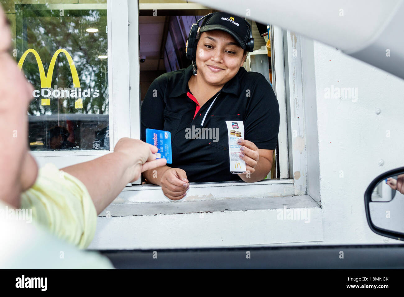 Miami Beach Florida,McDonald's,restaurant restaurants food dining ...