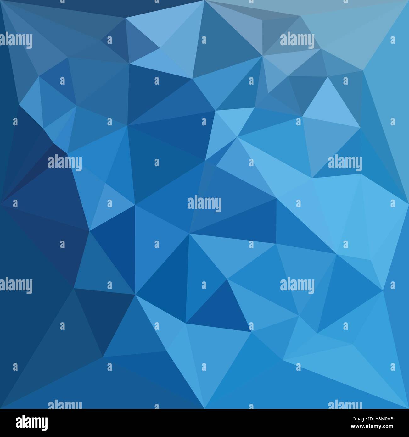 Low polygon style illustration of a cornflower blue abstract geometric ...