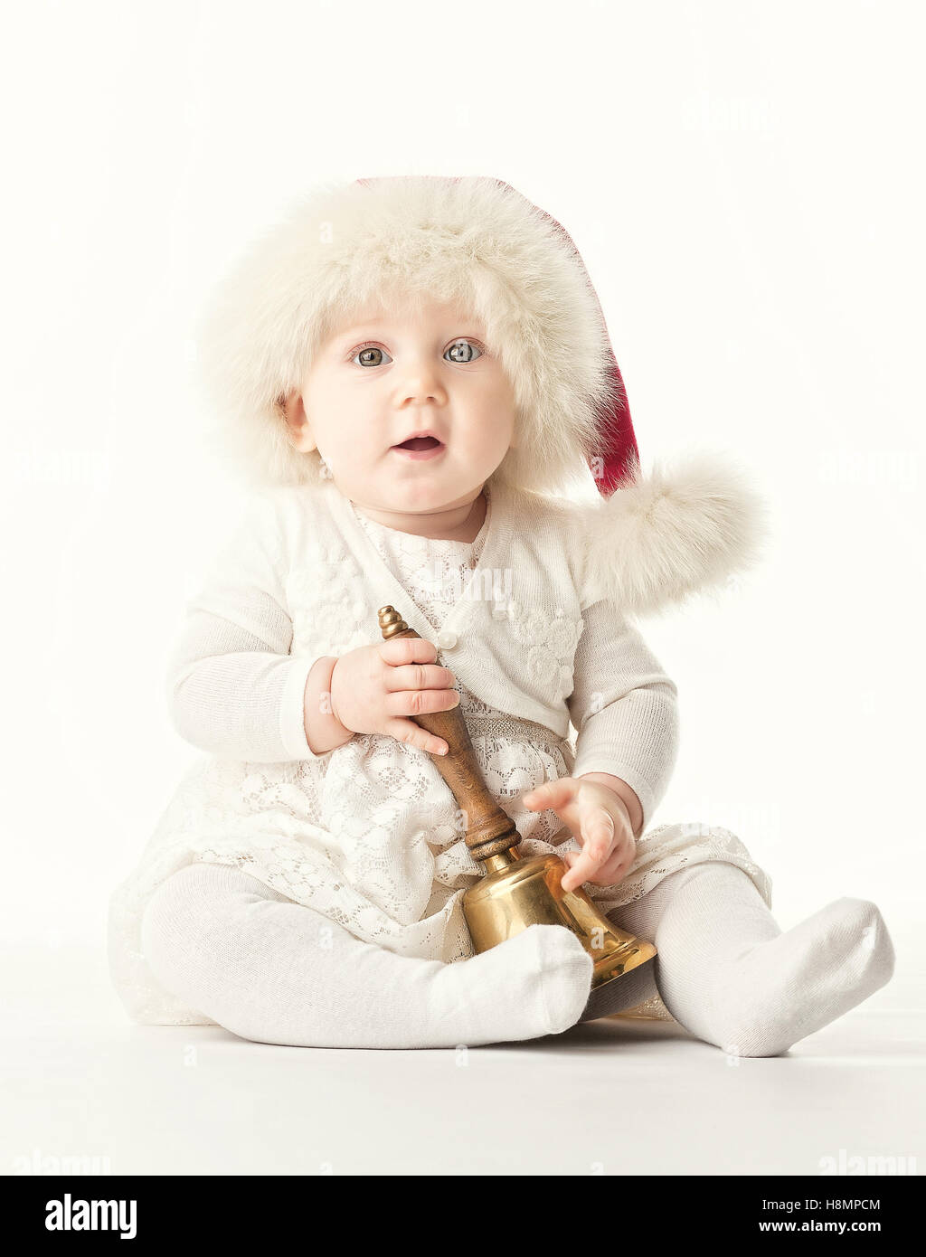 Baby with cap hi-res stock photography and images - Alamy