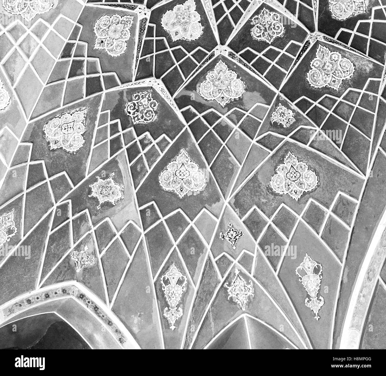 blur in iran abstract texture of the religion architecture mosque roof ...