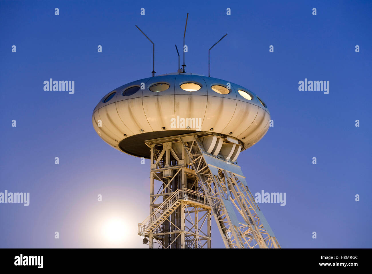 Germany, Ruhr area, technology centre Luentec, the UFO of the designer ...