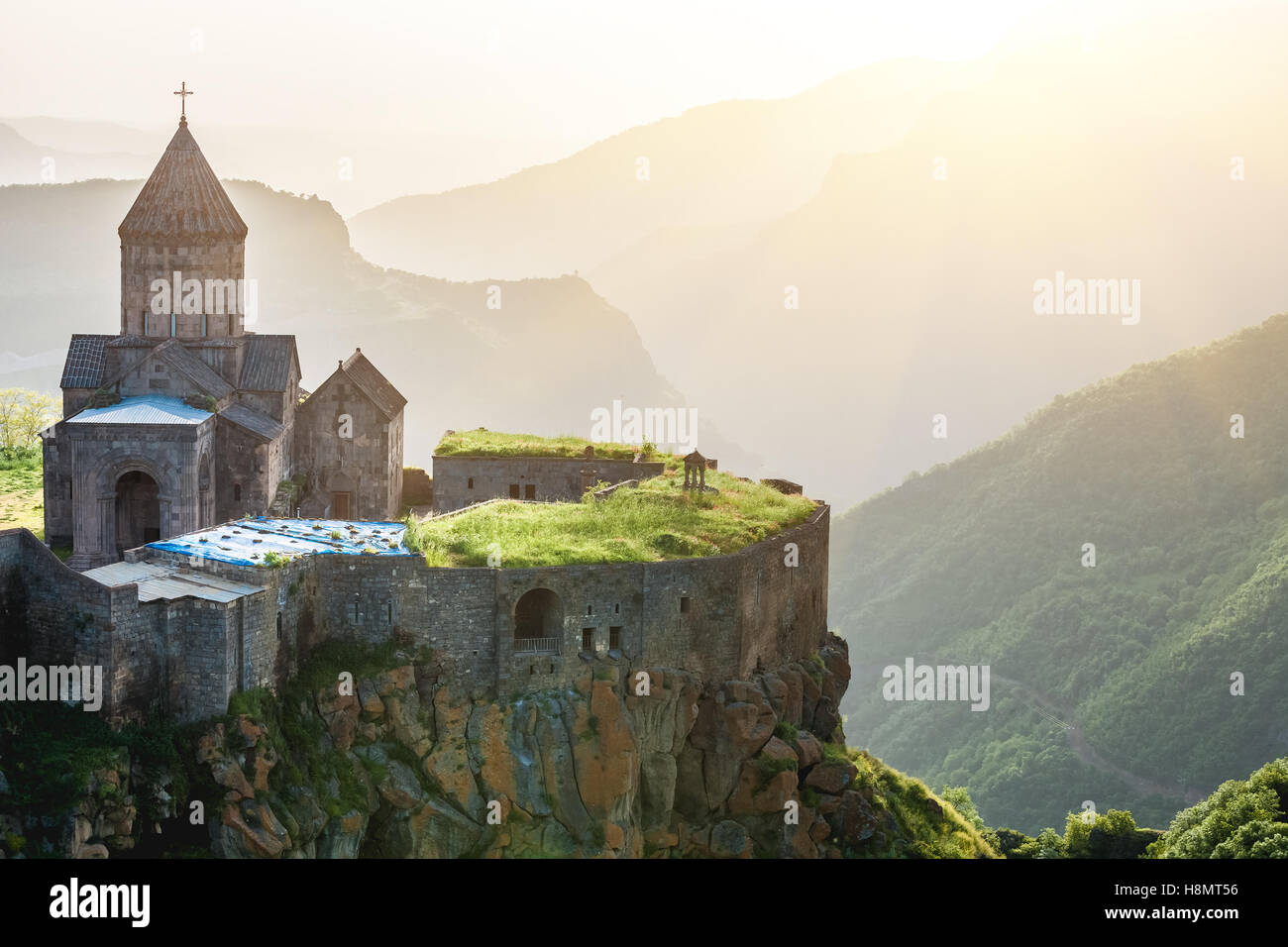 Ancient monastery. Tatev. Armenia Stock Photo - Alamy