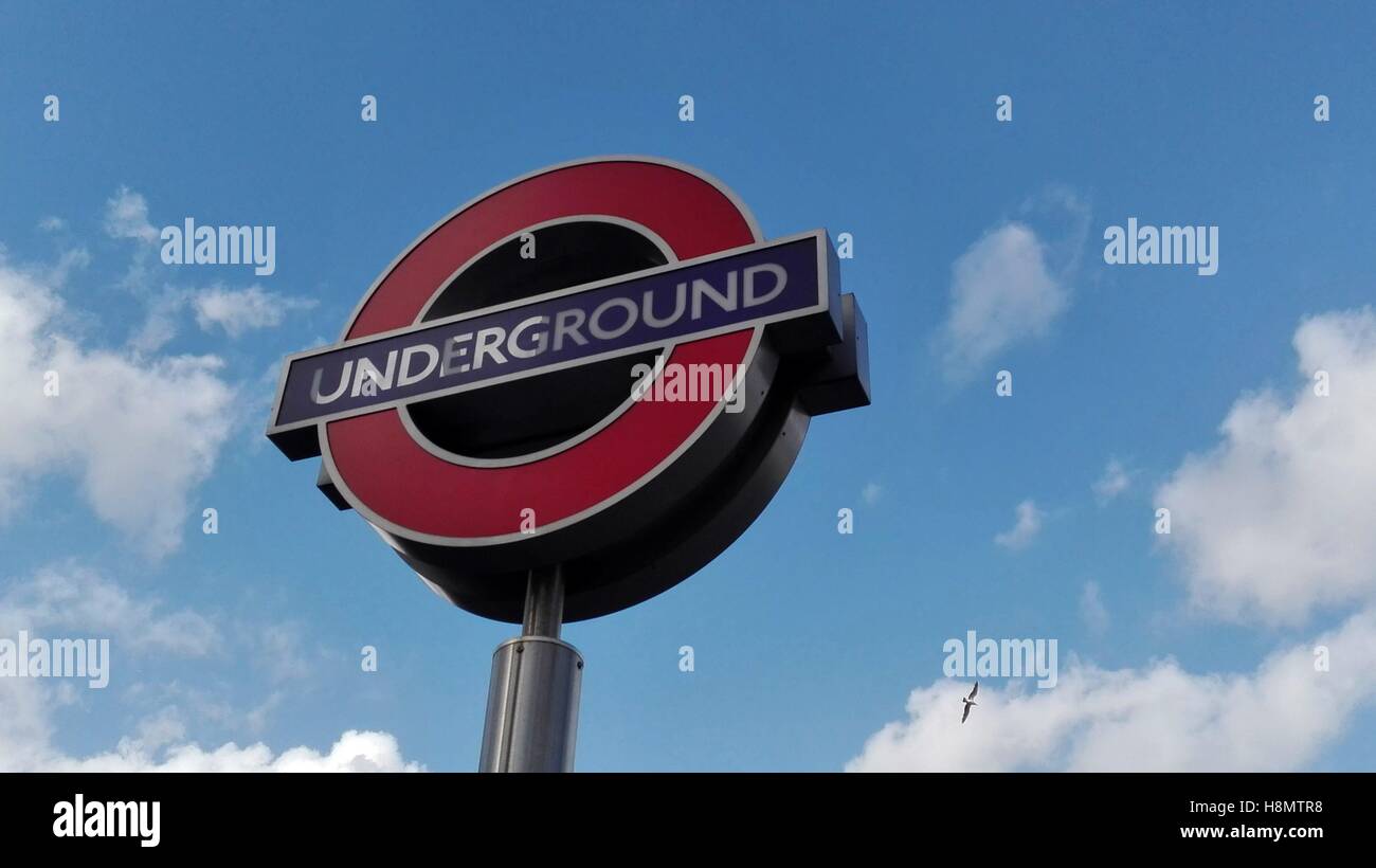 Underground in London | usage worldwide Stock Photo - Alamy