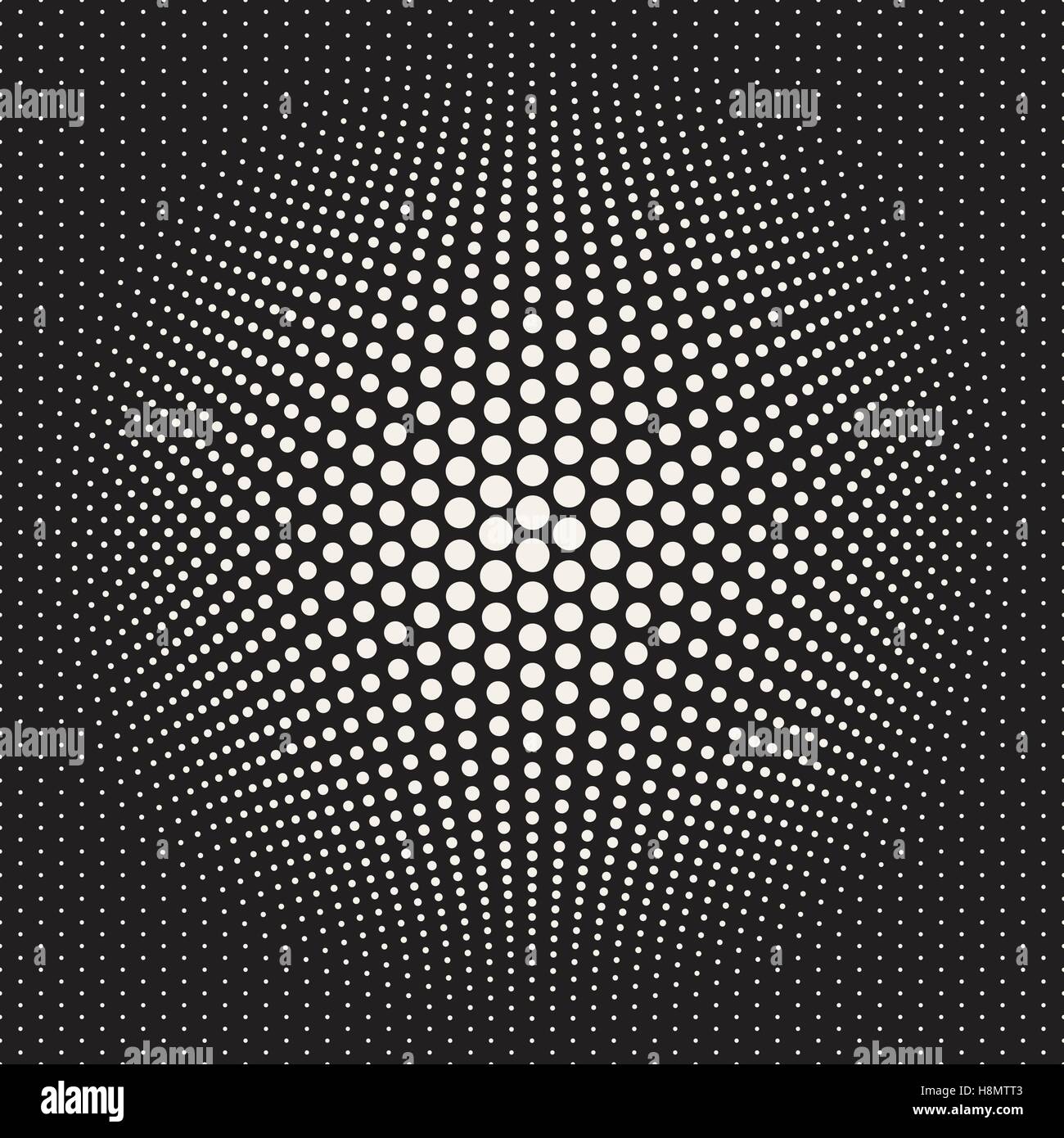 Realistic halftone effect illustration Stock Vector Images - Alamy