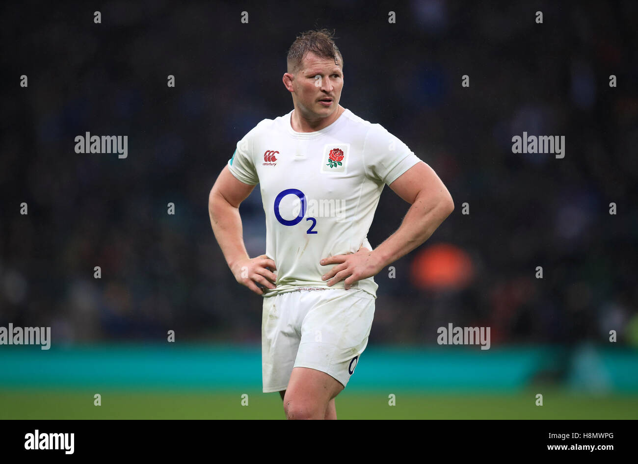 England's Dylan Hartley Stock Photo - Alamy