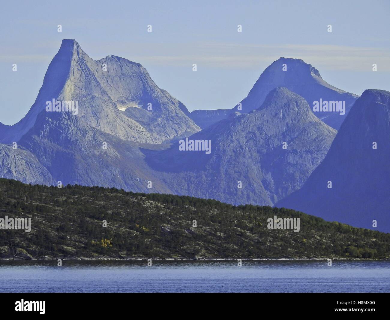 mount Stetinden national mountain of Norway, september 2016 | usage ...