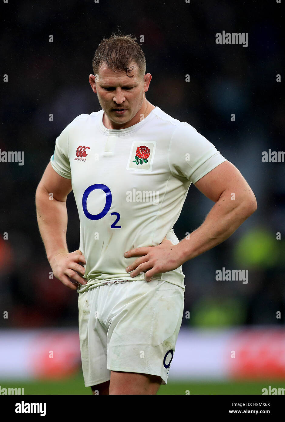 England's Dylan Hartley Stock Photo - Alamy