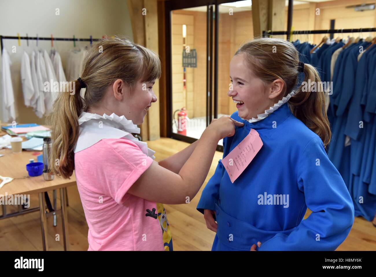 Choristers cassock fitting rehearsing evensong hi-res stock photography ...