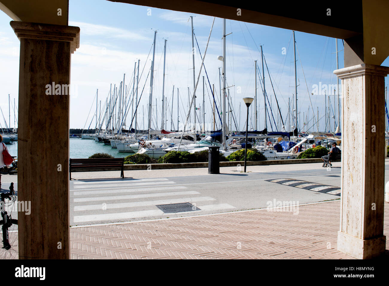 Italy ostia beach hi-res stock photography and images - Alamy