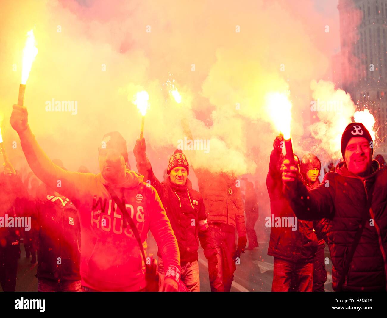 Thousands Of Activists Nationalists And Far Right Members Marched