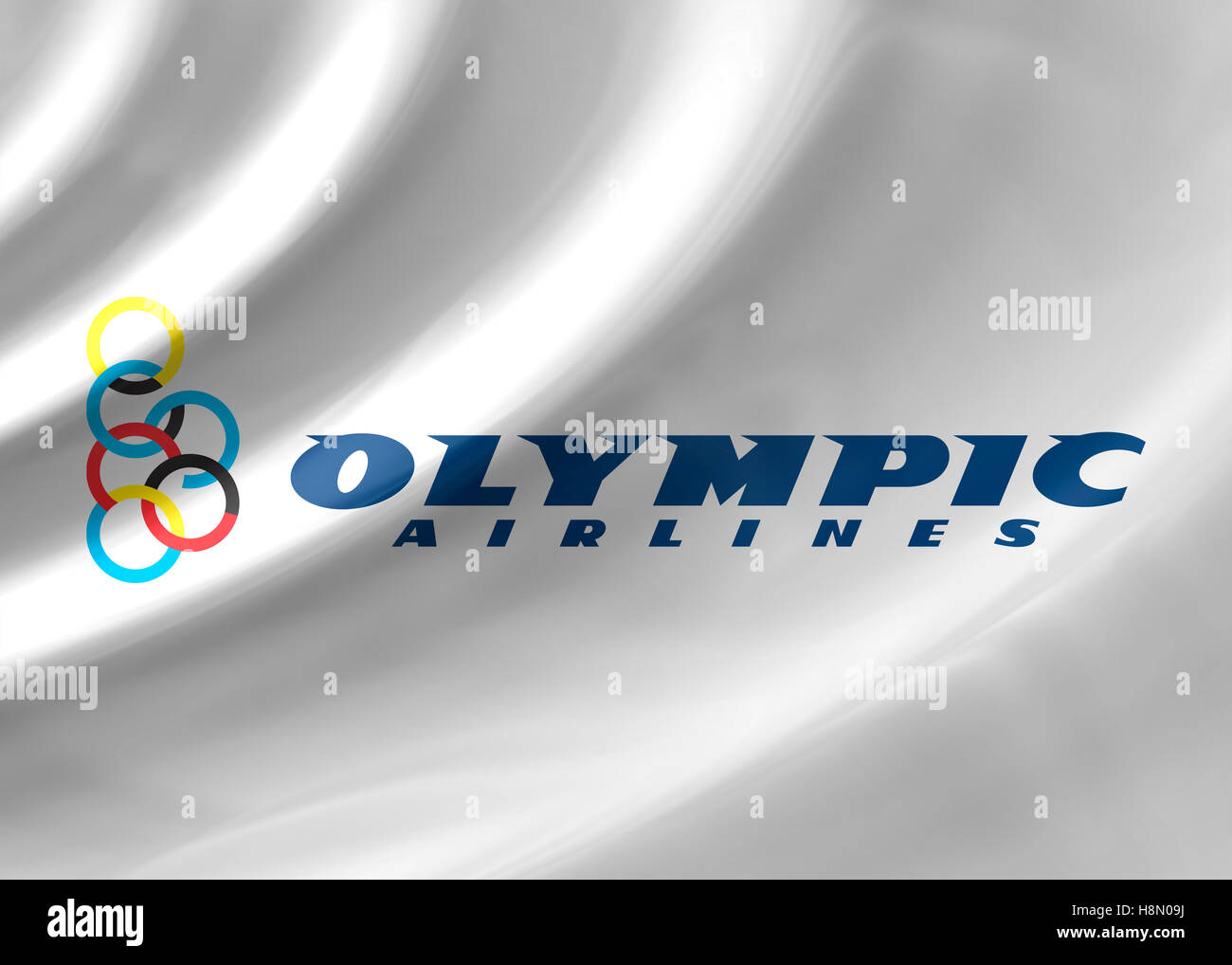 Olympic Air Airlines logo Stock Photo - Alamy