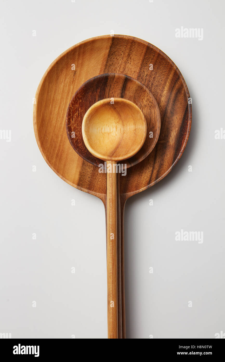 Spoons with different sizes hi-res stock photography and images - Alamy