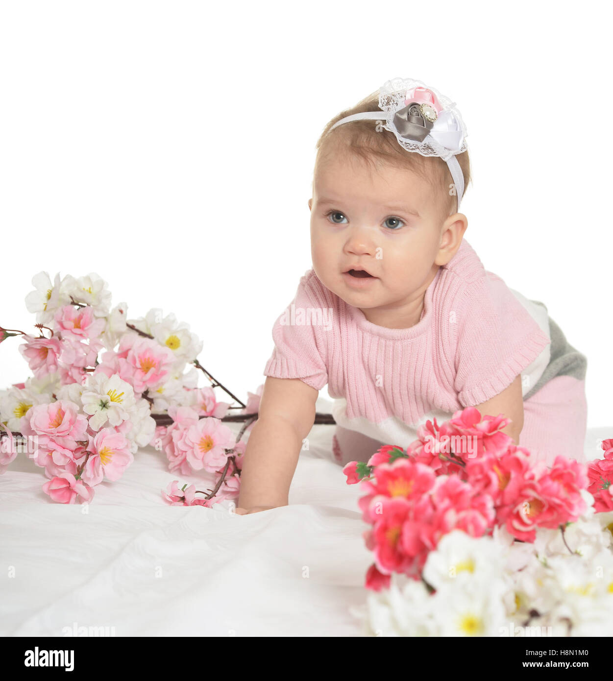 Portrait of a nice baby Stock Photo - Alamy