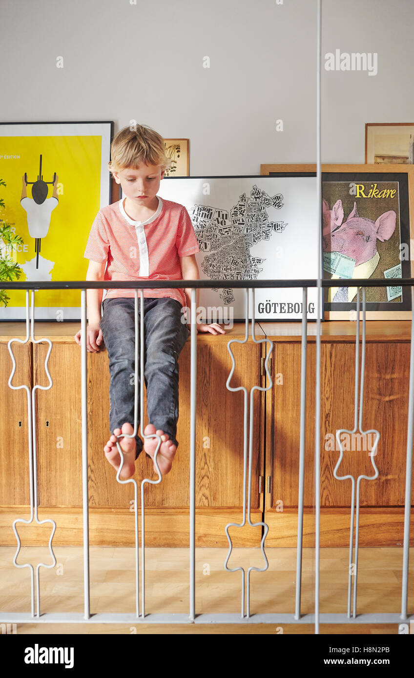 Behind The Railing High Resolution Stock Photography and Images - Alamy