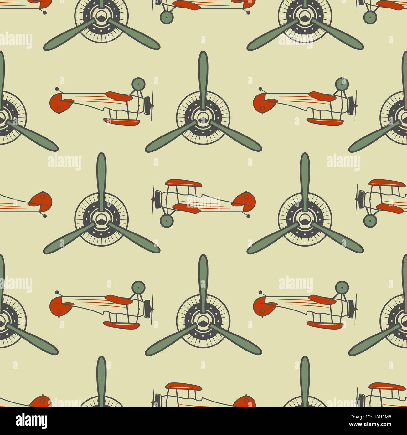 Vintage Airplane Wallpaper