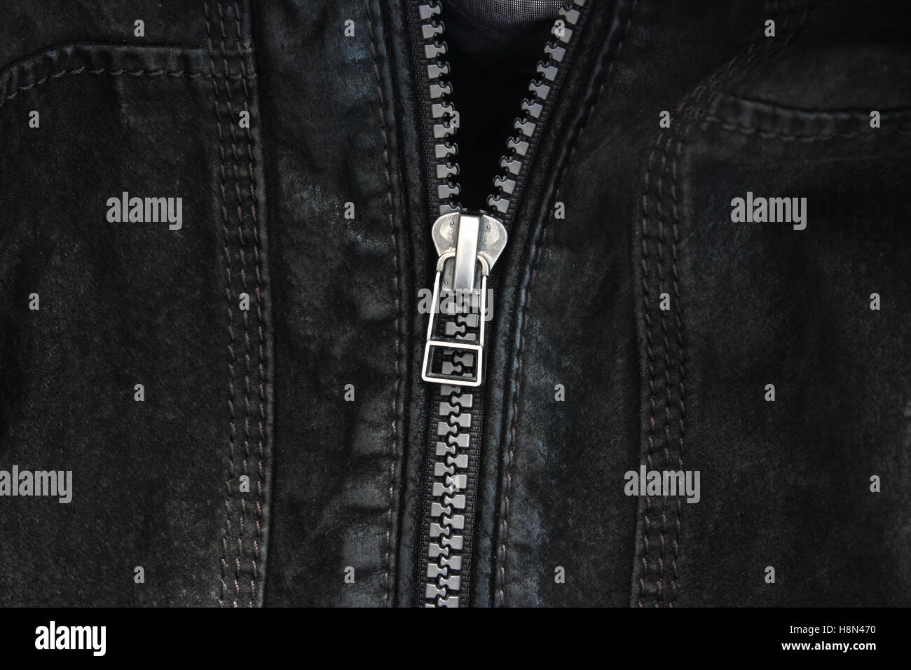 Zipper on jacket hi-res stock photography and images - Alamy