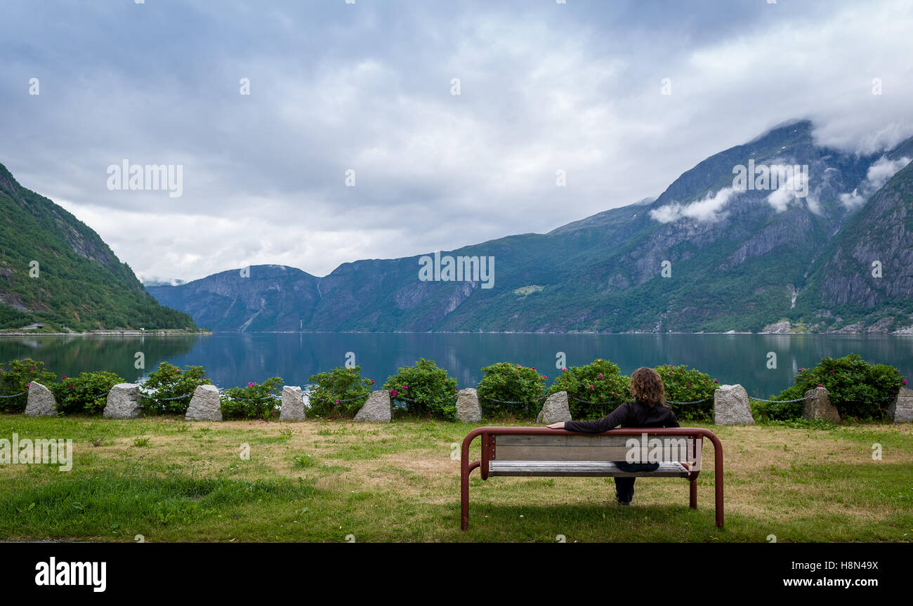 Scenic fjord landscape norway hi-res stock photography and images - Alamy