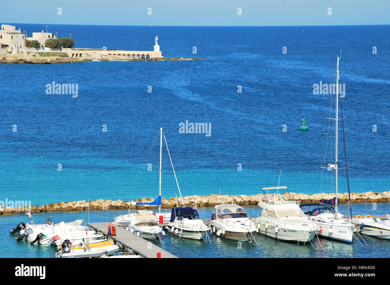 Otranto puglia harbour hi-res stock photography and images - Alamy