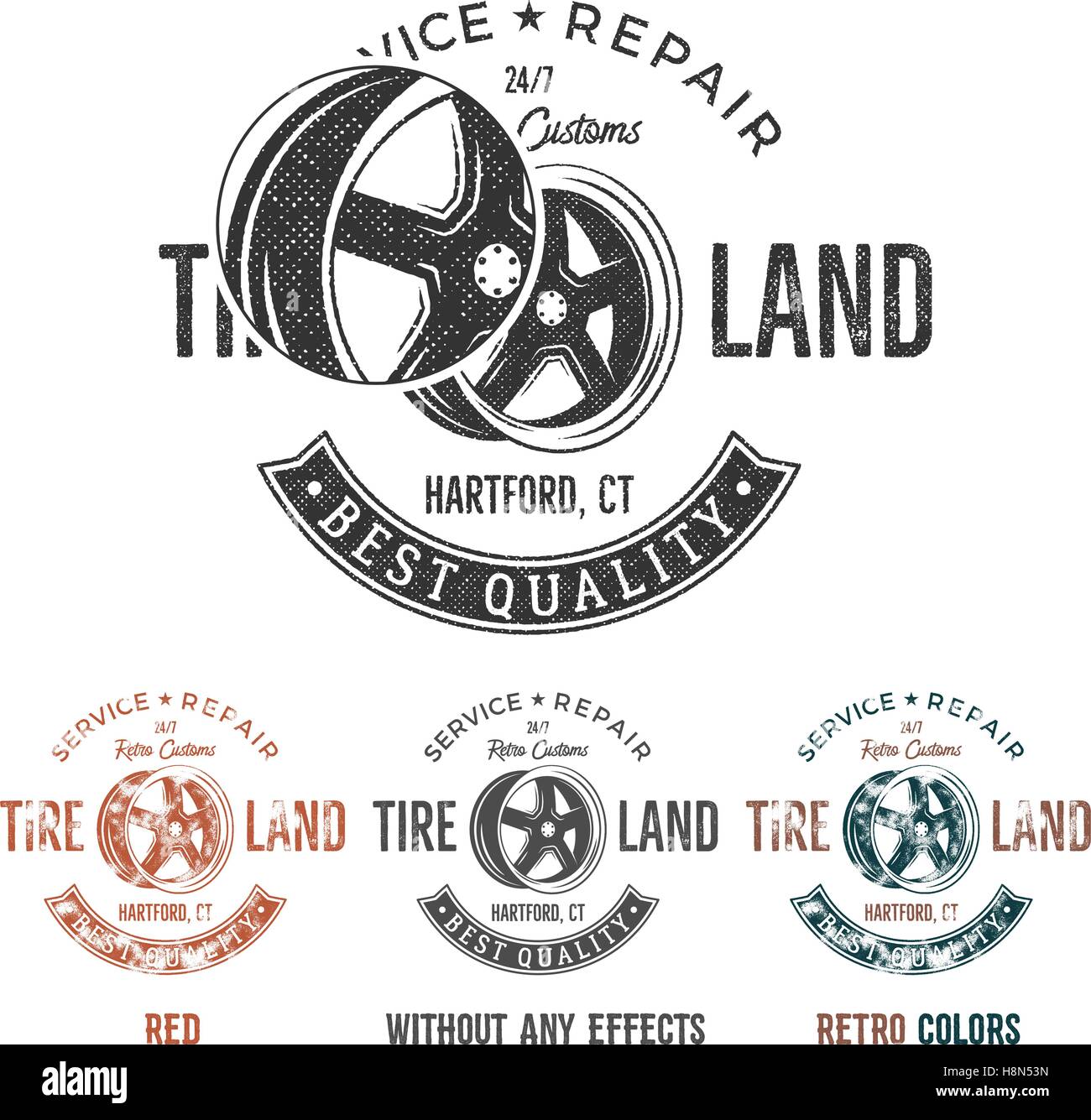 Different type of land Stock Vector Images - Alamy