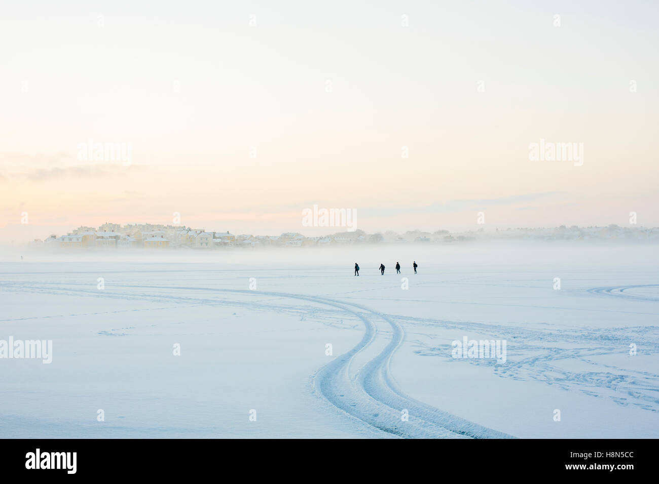 Walking into distance hi-res stock photography and images - Alamy