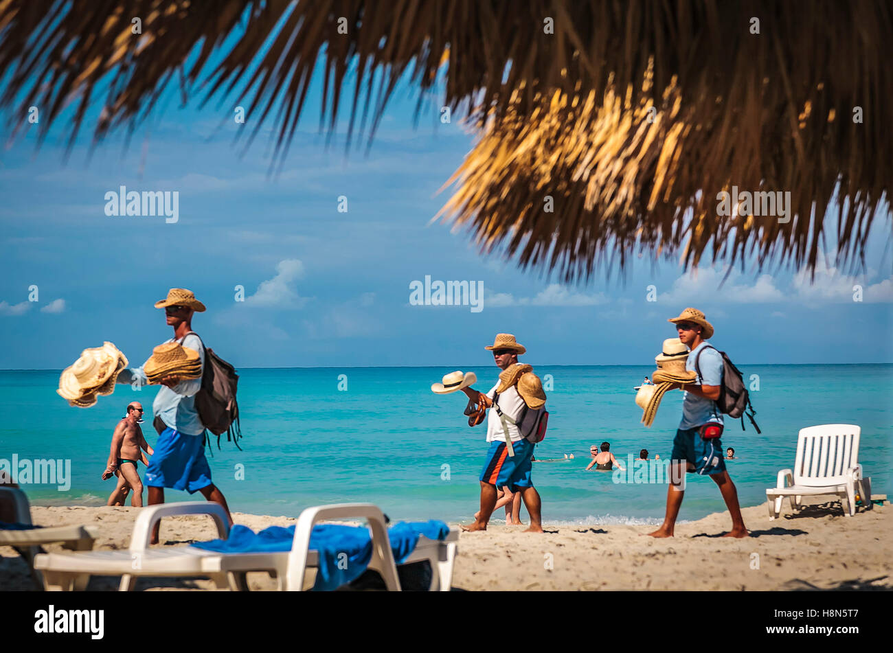 Poor tourist cuba beach hi-res stock photography and images - Alamy