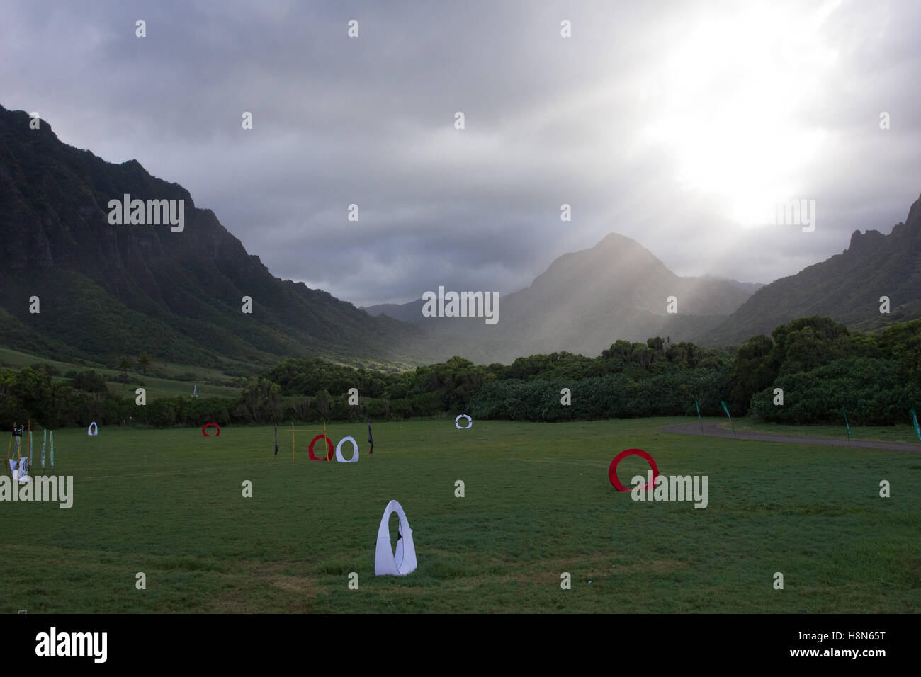 Drone Worlds 2016. Drone racing competition Held on Koaloa ranch, O'hau ...