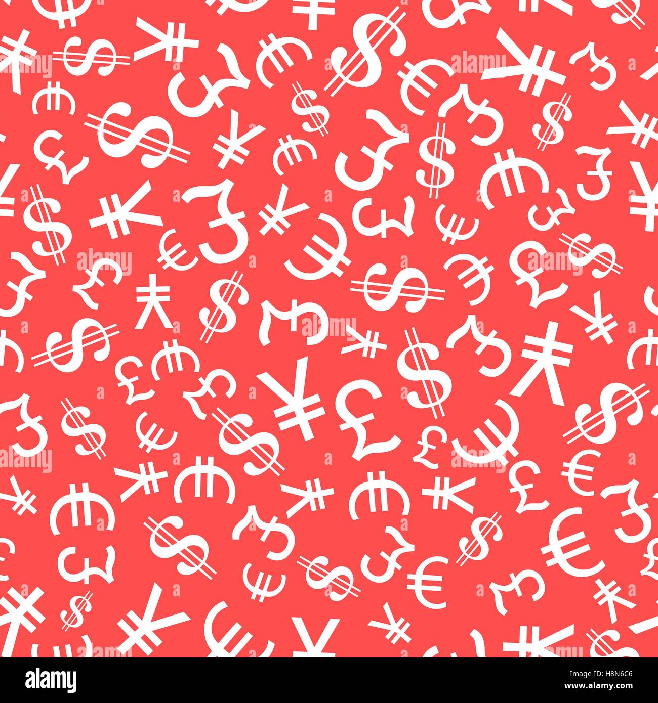Currency Symbol Seamless pattern Stock Vector Image & Art - Alamy