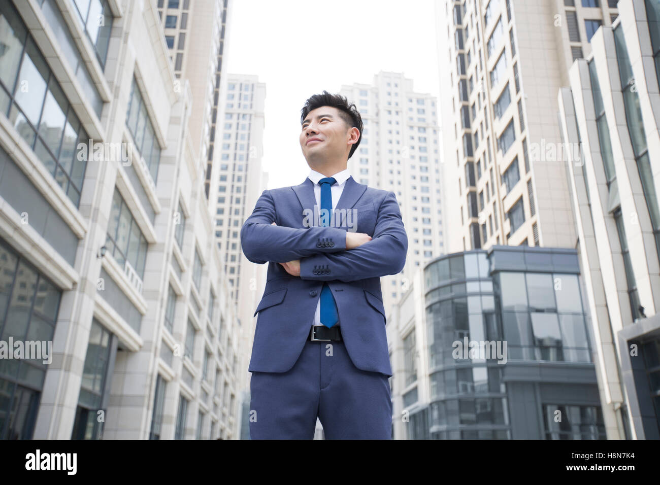 Indian man wide angle standing hi-res stock photography and images - Alamy