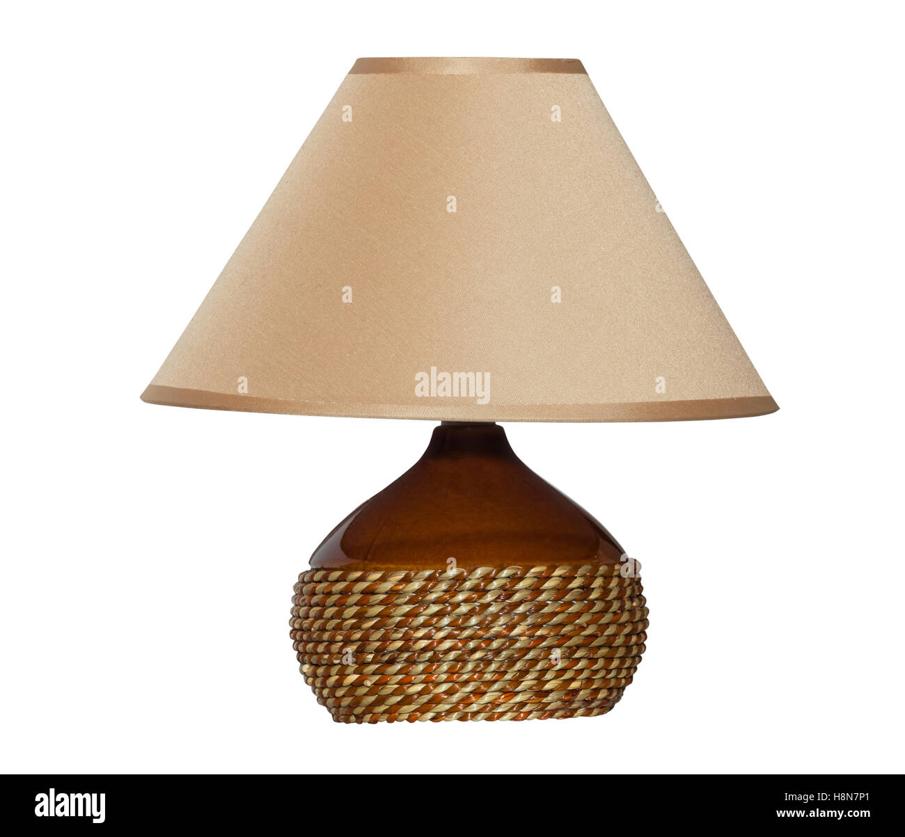 Modern table lamp Stock Photo - Alamy
