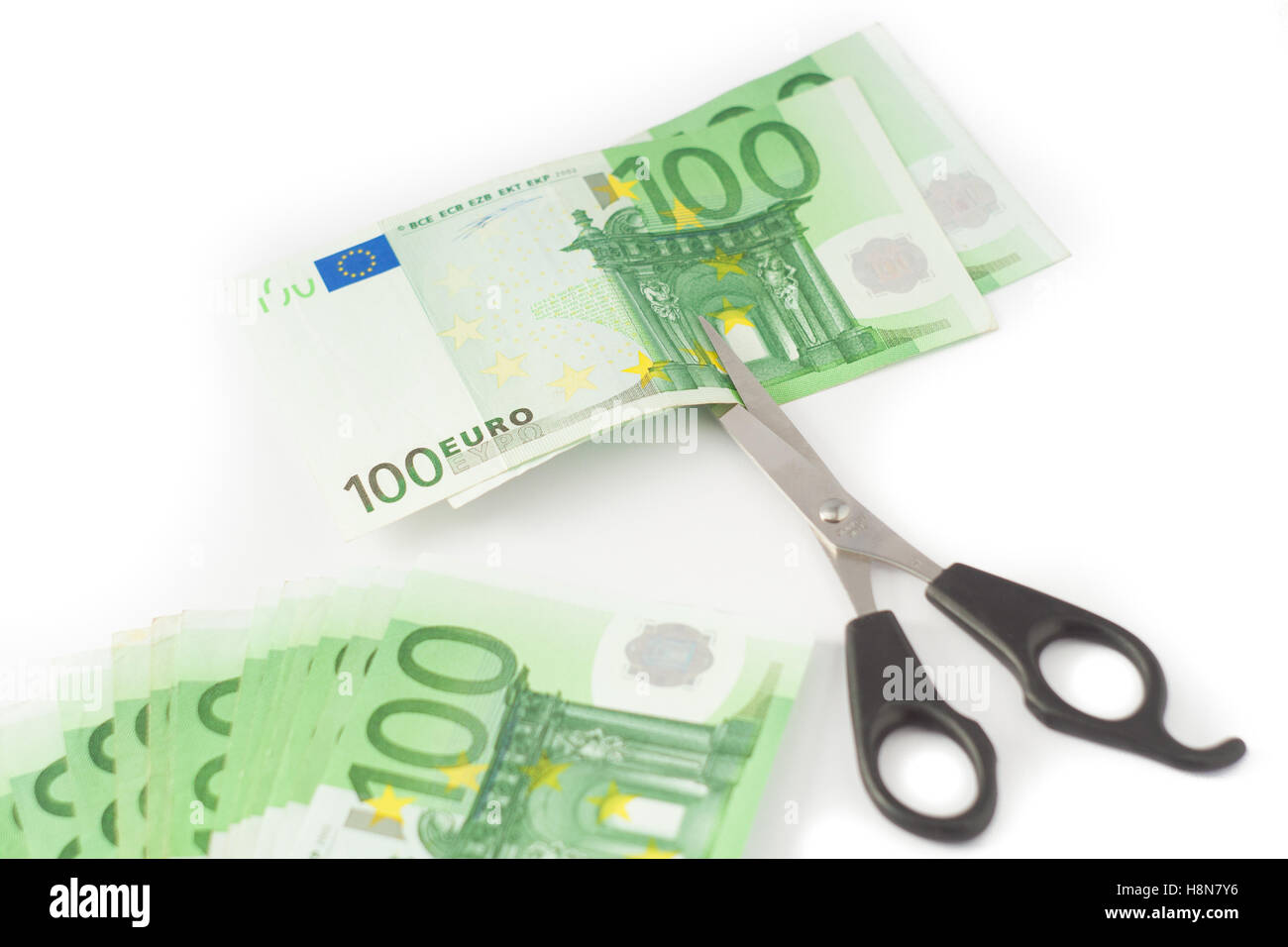 Money budget cut hi-res stock photography and images - Alamy