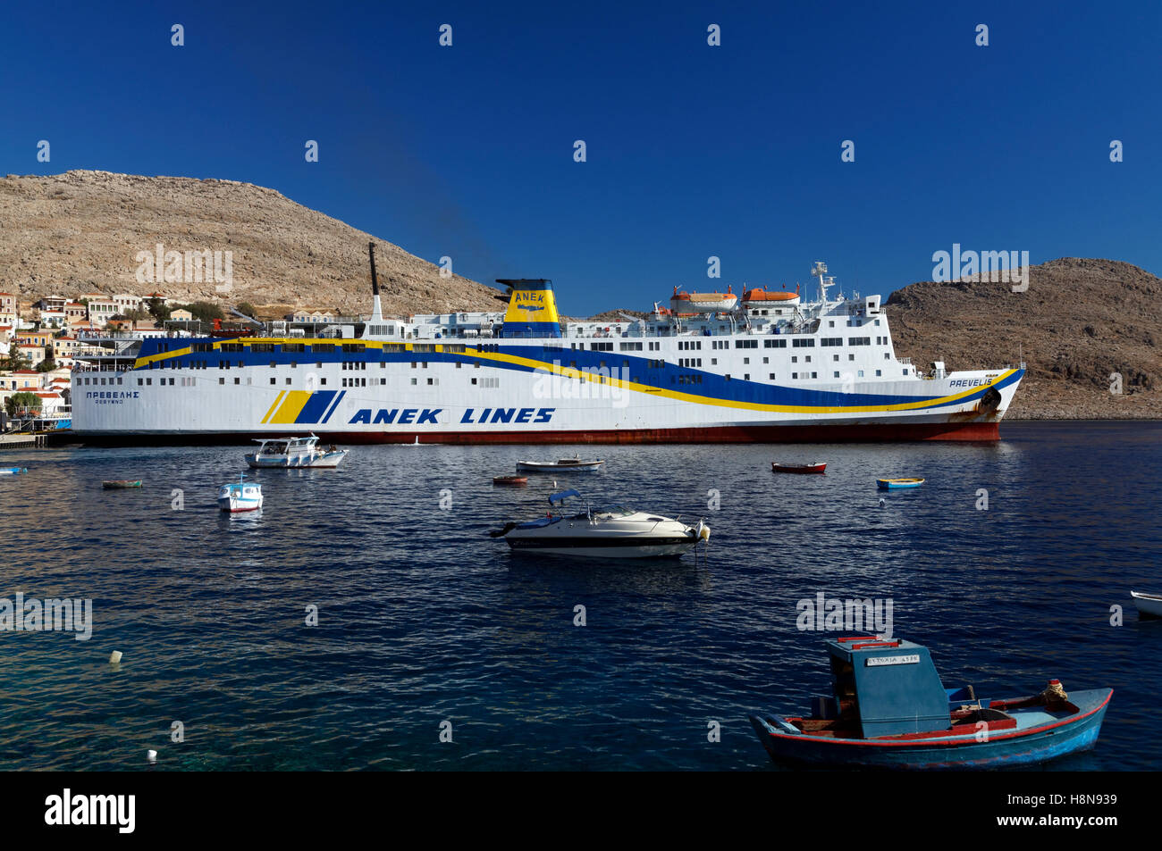 Anek lines prevelis ferry chalki hi-res stock photography and images ...