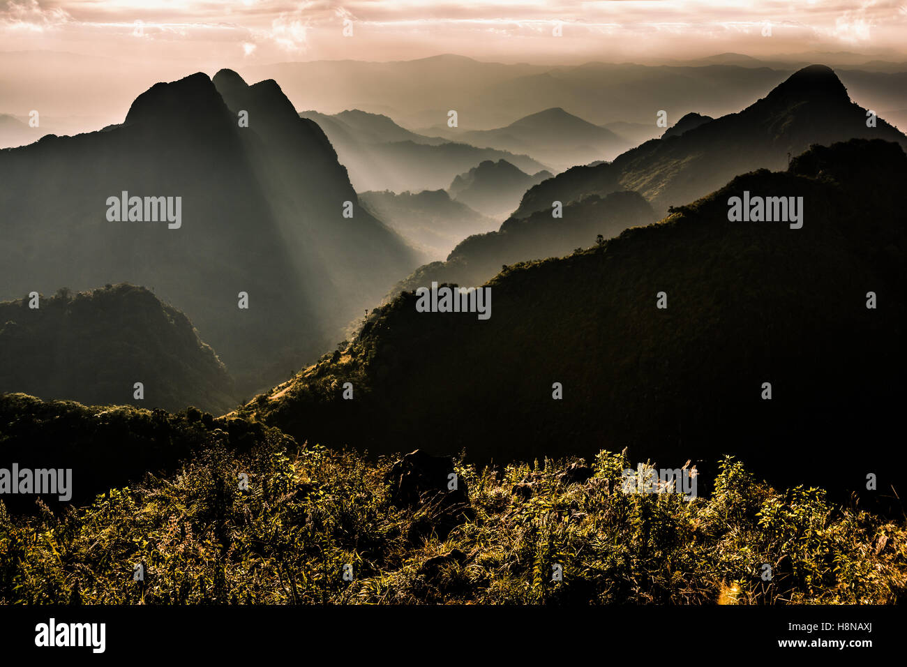 Mountains in Highland Stock Photo - Alamy
