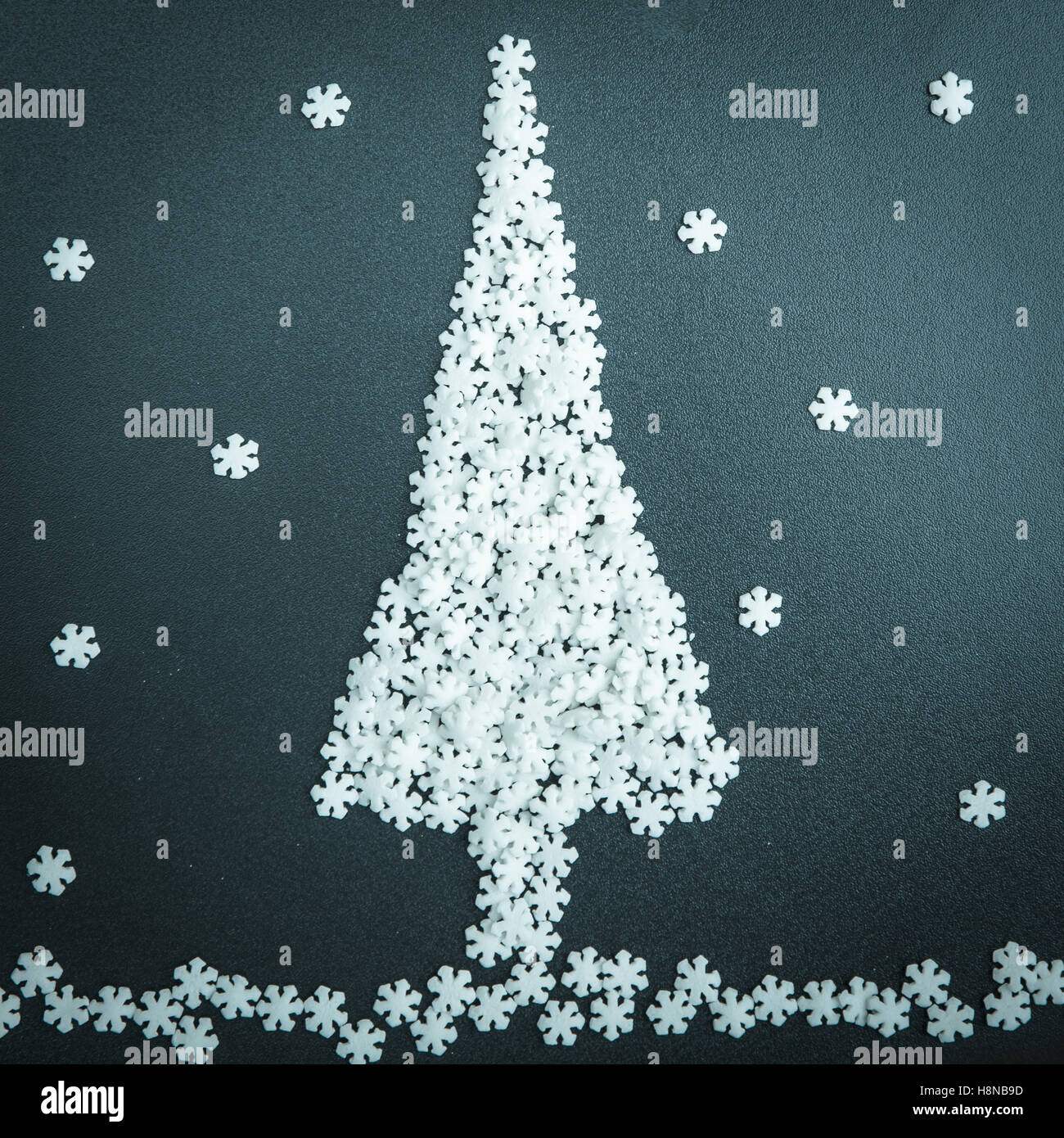 white tree over gray background Stock Photo - Alamy