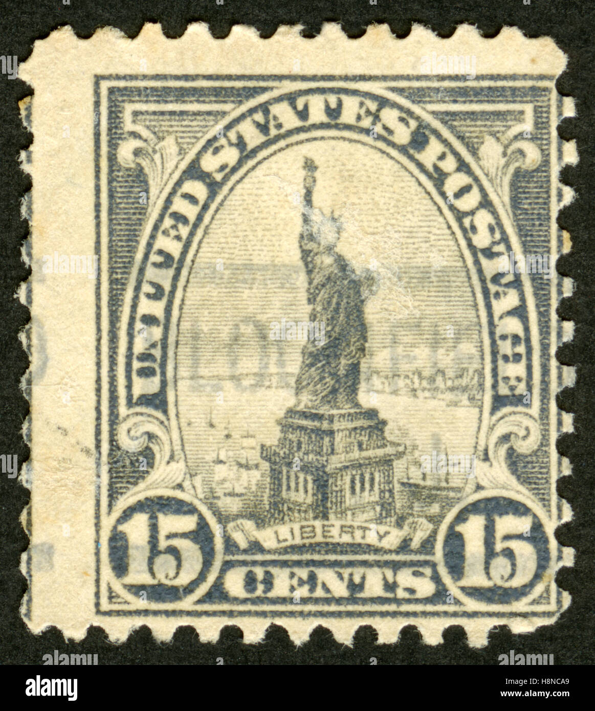 Us Postage Stamp Statue Liberty High Resolution Stock Photography and ...