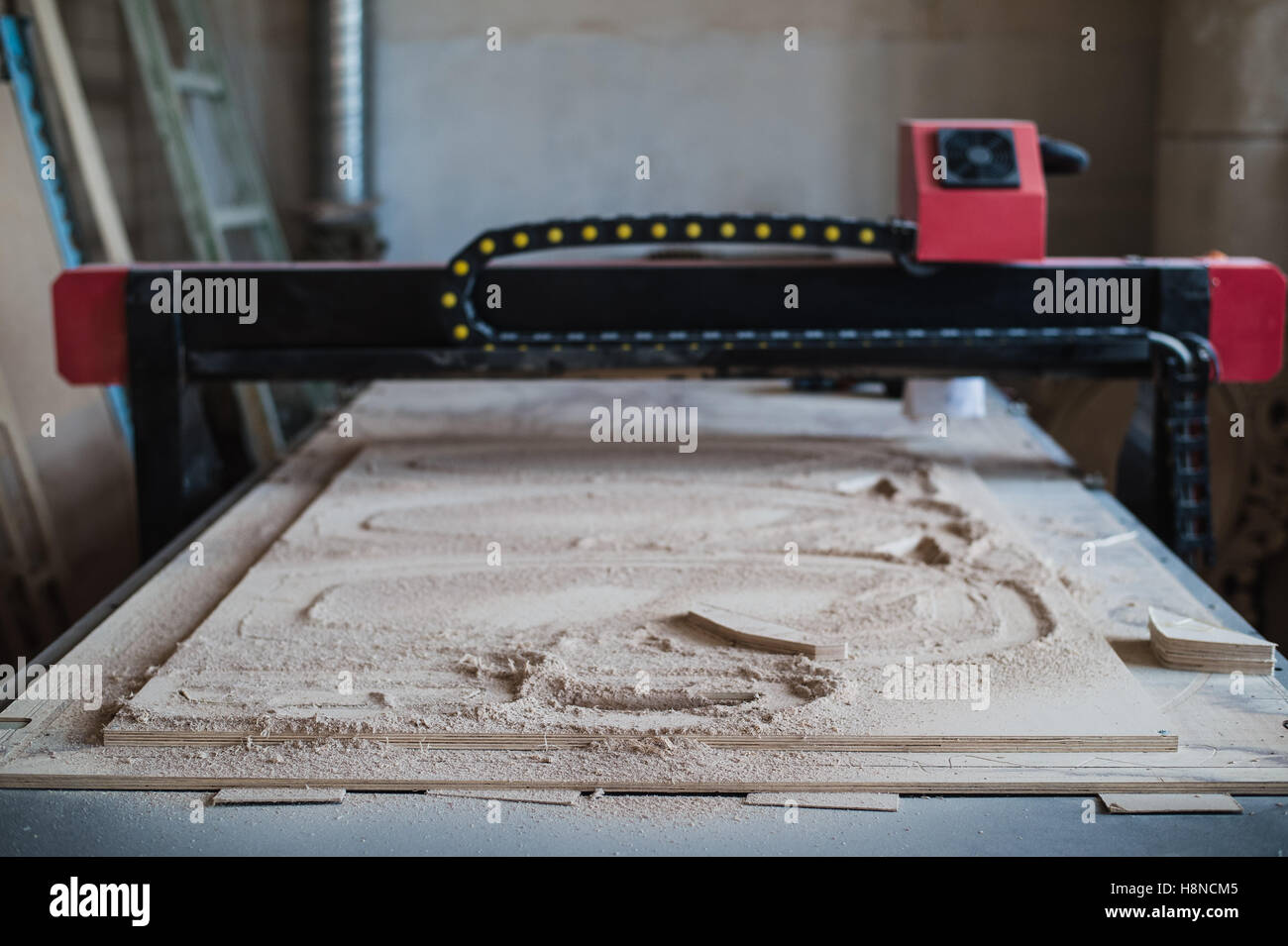 Cnc cutting table hi-res stock photography and images - Alamy